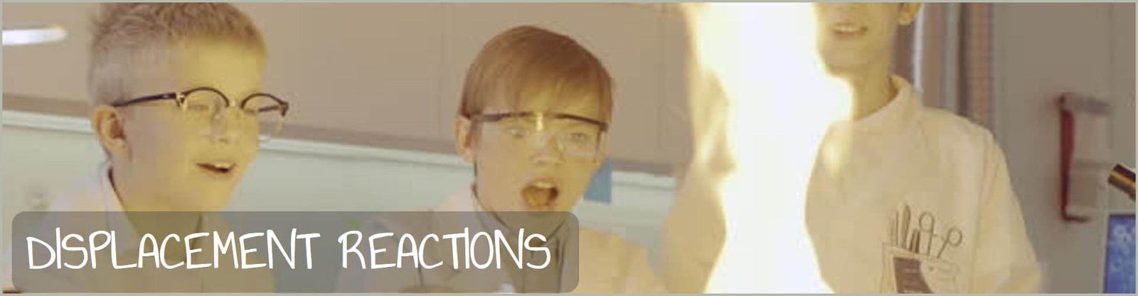 Displacement reactions